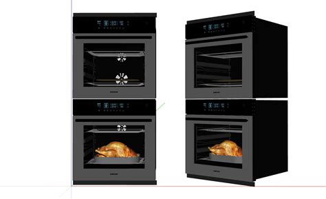 三星嵌入式烤箱厨房电器su模型 电器设施 土木在线