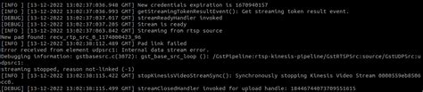Rtsp Streaming Error Question · Issue 928 · Awslabsamazon Kinesis Video Streams Producer Sdk