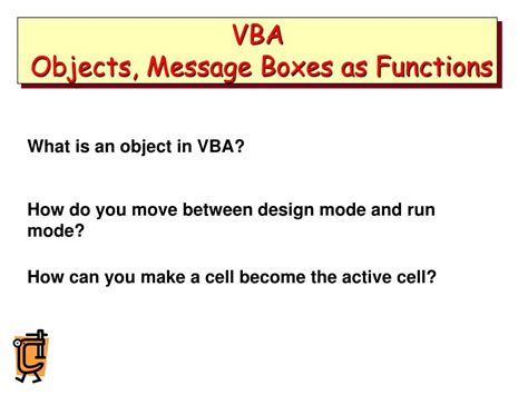 ppt excel vba objects and functions explained powerpoint presentation
