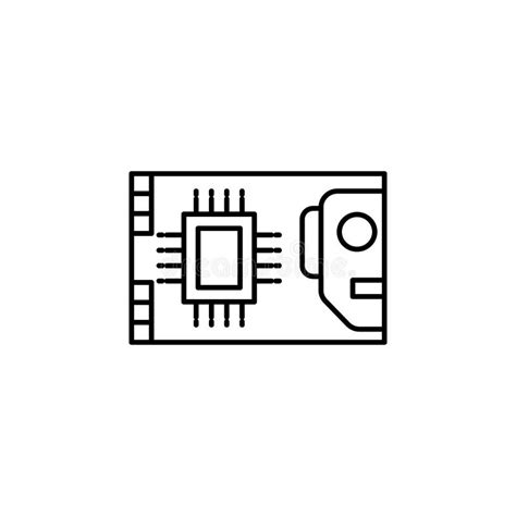 Engineering Pcb Icon Element Of Robotics Engineering For Mobile