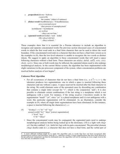 Post Tokenizer Algorithm Post Tokenizer Algorithm