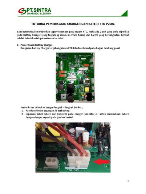Tutorial Pemeriksaan Batre Dan Charger Pdf