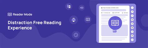 Reader Mode Distraction Free Content Reader Plugin —
