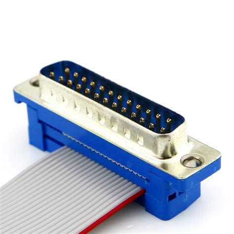 Normal Density Dsub 25pin Crimp Straight Lvds Cable Assembly