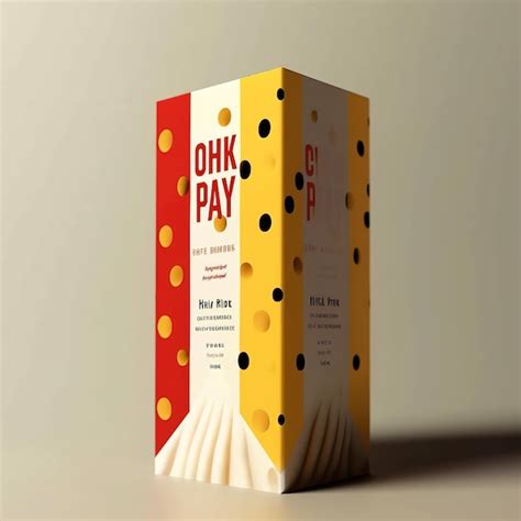 Packaging Mockup Premium Ai Generated Image