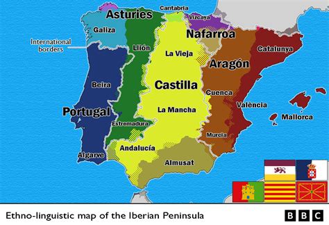 Ethno Linguistic Map Of The Iberian Peninsula In 2023ad Rimaginarymaps