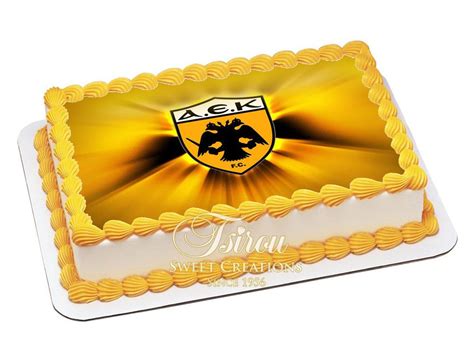 Αποτέλεσμα εικόνας για τουρτες της αεκ Sweet Creation Decor