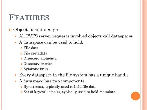 Ppt Pvfs Parallel Virtual File System Powerpoint Presentation Free Download Id2268557