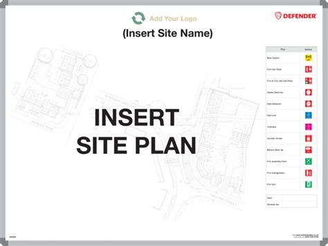 Fire Safety Plan Magnetic Board Defender Fire Safety Solutions