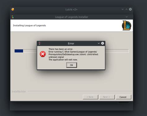 Cannot Install League Of Legends Support Lutris Forums