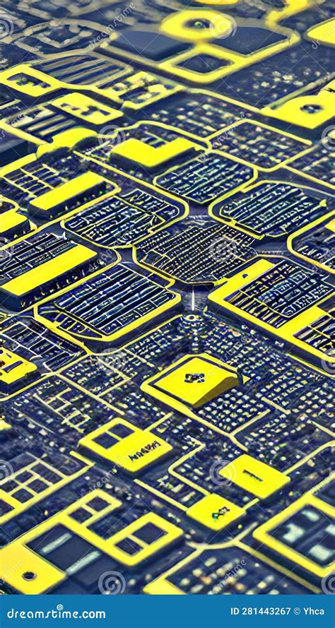 Wireless Communication Concept With City Overview Illustration Artificial Intelligence Artwork