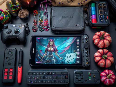 Geeky Gadgets And Electronics For Tech Enthusiasts Premium Ai Generated Image