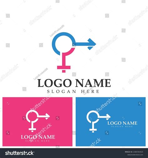 Gender Symbol Logo Sex Equality Males Stock Vector Royalty Free 2185763515 Shutterstock
