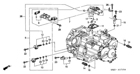 At Sensor Solenoid V6 1999 Honda Accord 2 Door Ex V6 Kl 4at