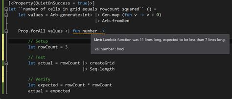 F How Do I Disable The Line Count Warning On The Lint Tool Stack