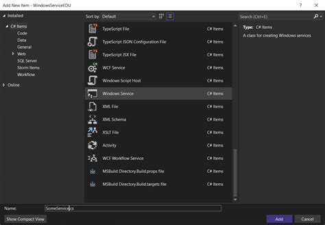 C Windows Service Skjoldrun Knowledgebase