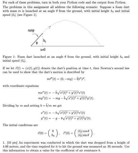 For Each Of These Problems Turn In Both Your Python Chegg