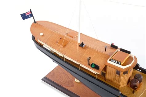 Wooden Mv Krait Model The Legendary Operation Jaywick Vessel