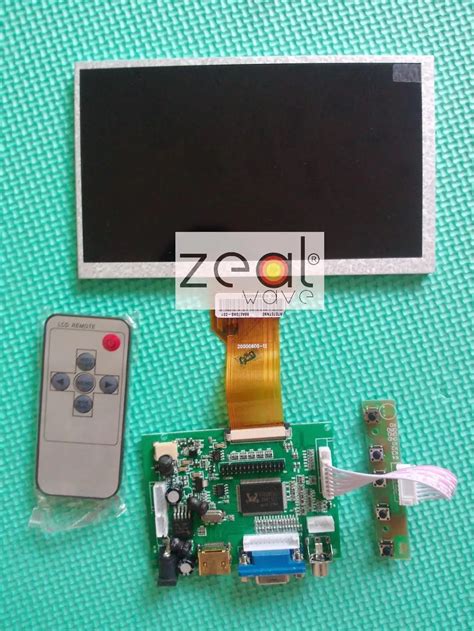 diy 50 pin 7 inch tft lcd module hdmiand vgaand2av a d board 800 480