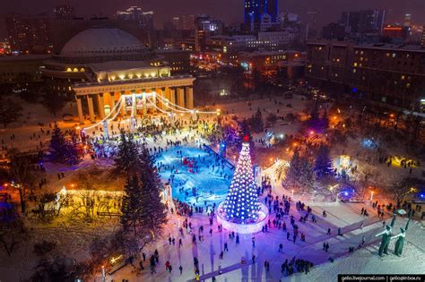 Главный ледовый каток в Новосибирске: gelio — LiveJournal