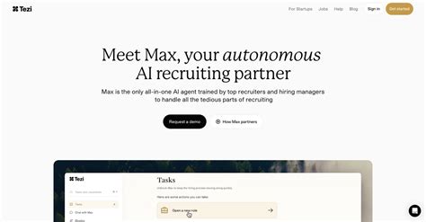 Tezi Ai Tool For Recruiting