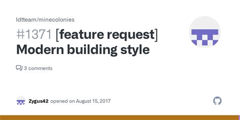 Feature Request Modern Building Style · Issue 1371 · Ldtteam