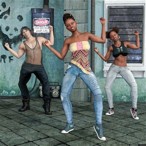 dance around the world daz content by nemesis74s
