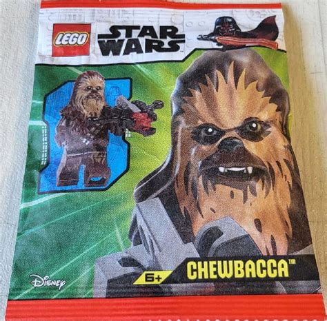 Lego Star Wars Chewbacca Minifigure With Shooting Crossbow