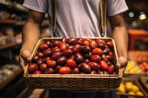 Premium Ai Image Mysterious Vendor Presenting Items