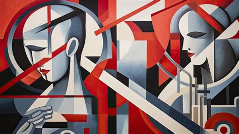 Premium Ai Image Constructivism