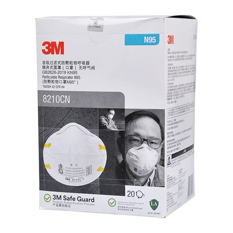 3M 8210 NIOSH N95 Particulate Respirator Masks Personal Protective Equipment Online