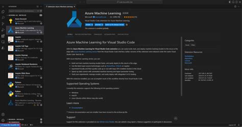 General Availability Of Azure Machine Learning Extension In Vs Code