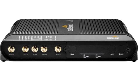 Cradlepoint Ibr1700 Ruggedized Router With 1 Year Netcloud Mobile Essential Plan Max1 1700