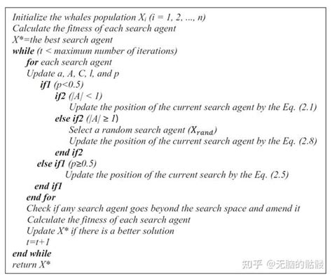 鲸鱼优化数学原理及Python实现 知乎