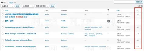 如何查看 wordpress 文章 id 页面 id 类别 id 牛奇网