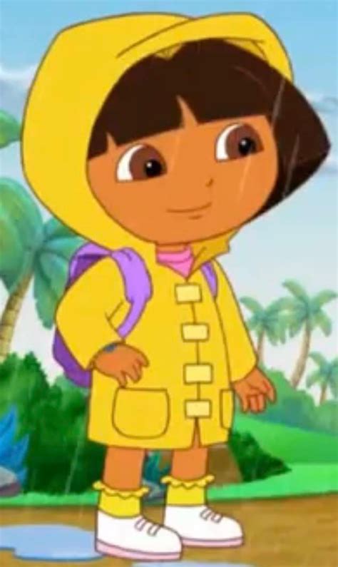 Dora Wearing Her Raincoat By Mimimeriem On Deviantart