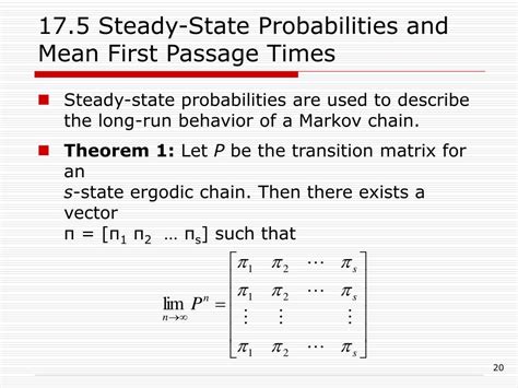 Ppt Chapter 17 Markov Chains Powerpoint Presentation Free Download