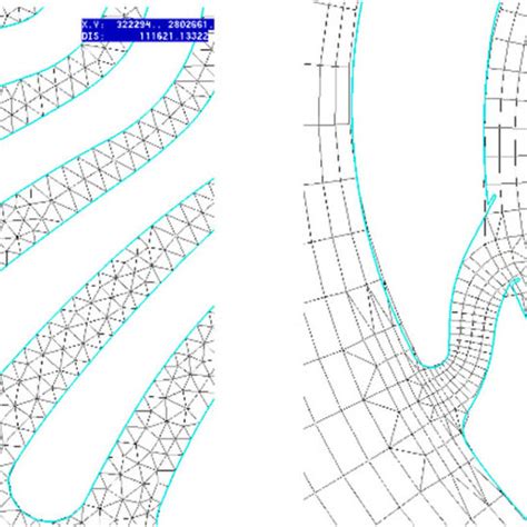 Example Of Unstructured Grid With Triangles And Quadrilaterals Download Scientific Diagram