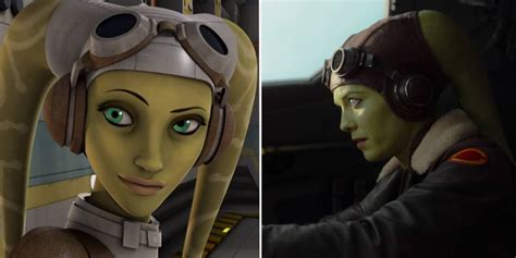 Animated And Live Action Star Wars Characters Compared