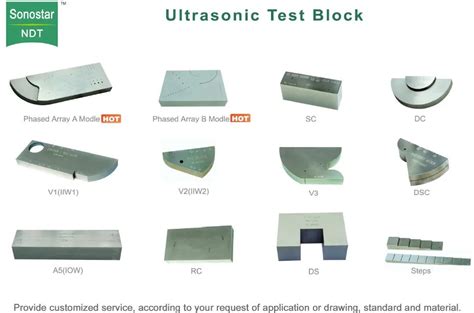 Ultrasonic Test Block Ndt Ultrasound Ultrasonic Calibration On