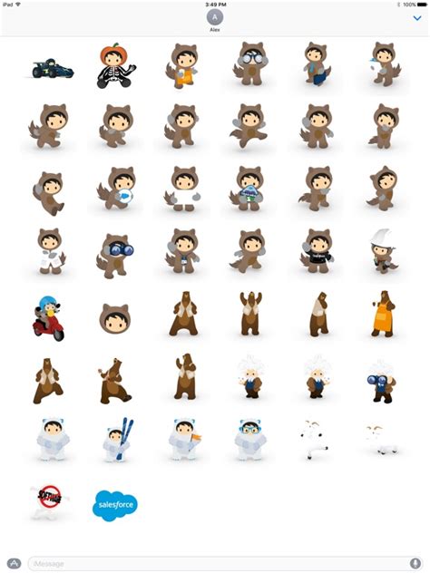 Salesforce Stickers Apprecs