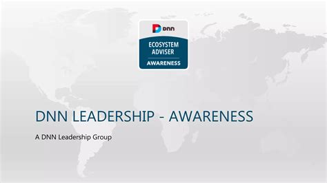 dnn awareness group presentation ppt