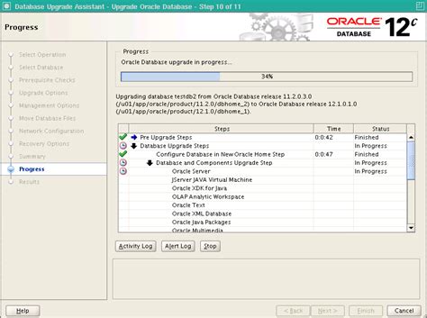 12c database upgrade 11 2 0 3 to 12 1 0 1 upgrade using dbua oracle