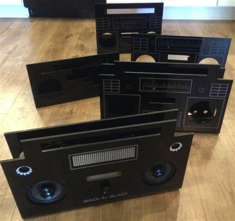 back in black a diy raspberry pi boombox piday raspberrypi