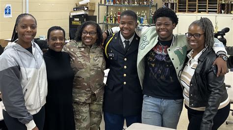 South Carolina Military Mom Surprises Son At School