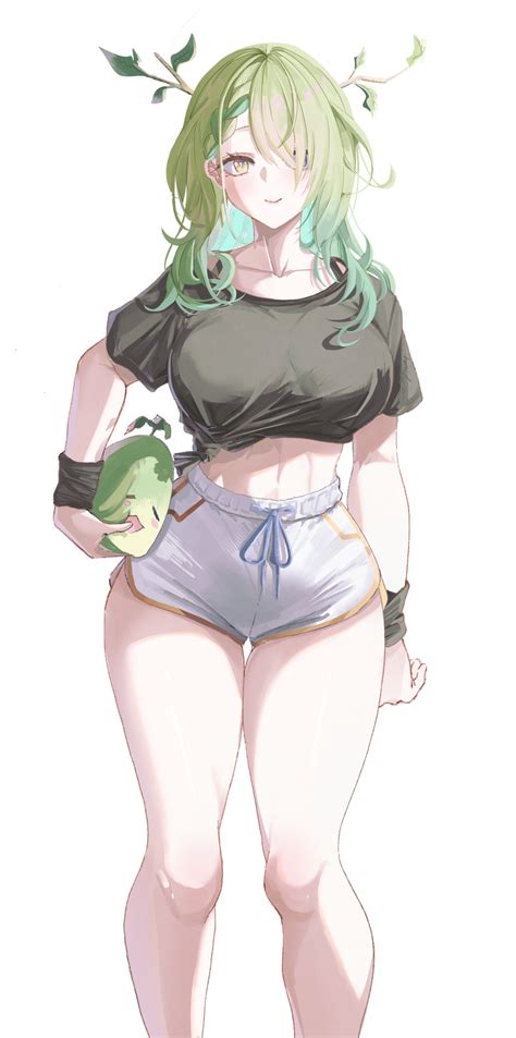 Ceres Fauna And Sapling Hololive And More Drawn By Harikyon Dzs Danbooru