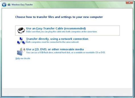 How Do I Use Windows Easy Transfer In Windows XP Or Windows