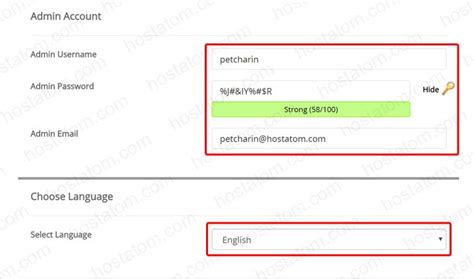 วิธีการติดตั้ง wordpress ผ่านระบบติดตั้ง script อัตโนมัติ hostatom
