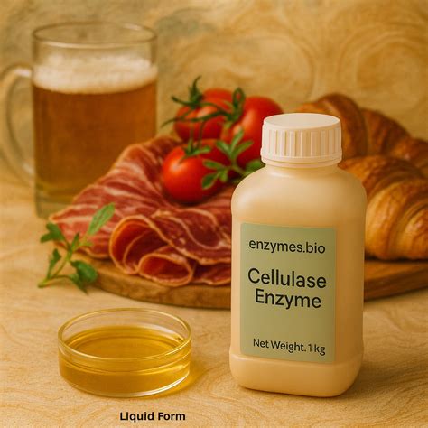 Food Grade Cellulase Enzyme Liquid For Flavor Enhancing