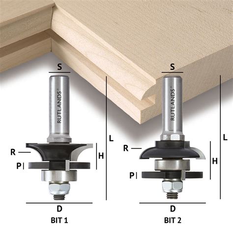 Cabinet Router Bit Set Infinity Cutting Tools 3 Pc Modern Shaker